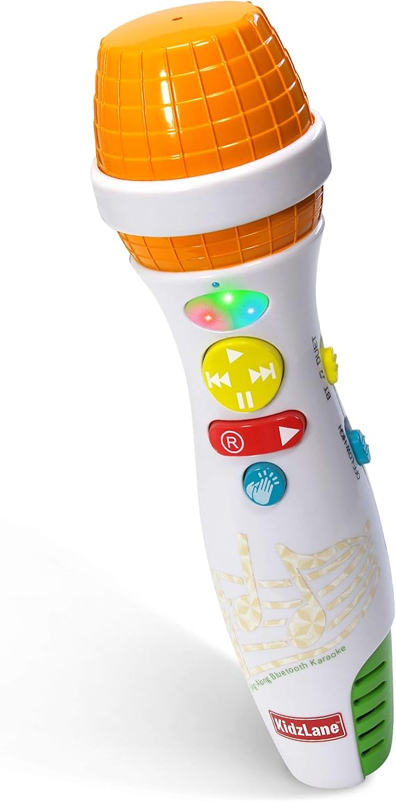 Amazon.com: Kidzlane Microphone for Kids with Bluetooth - Toy ...