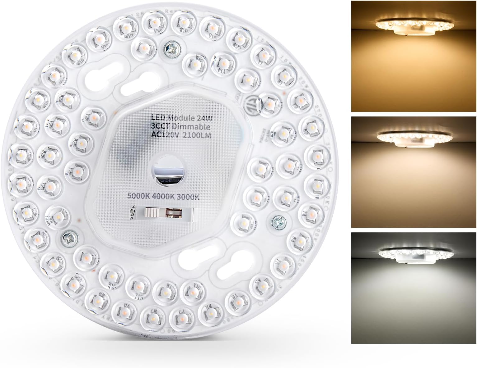 Minka-Aire Universal LED Ceiling Fan Light Kit - White - K9115L ...