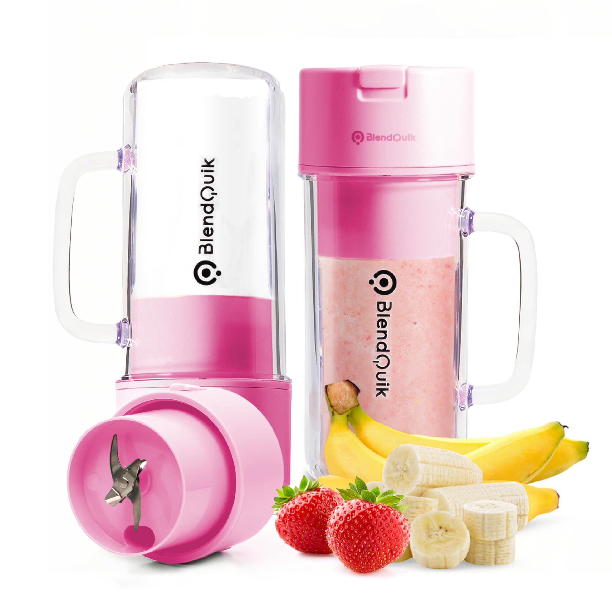 Amazon.com: BlendQuik, Personal Portable Blender For Shakes & Smoothies ...