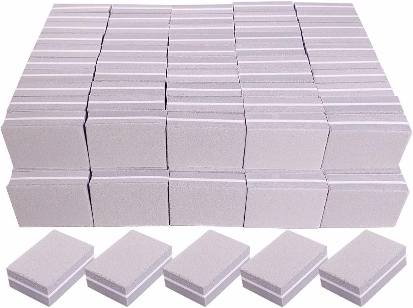 Amazon.com : Nail Buffers (100 Pack), Mini Buffer Block Nail File for ...
