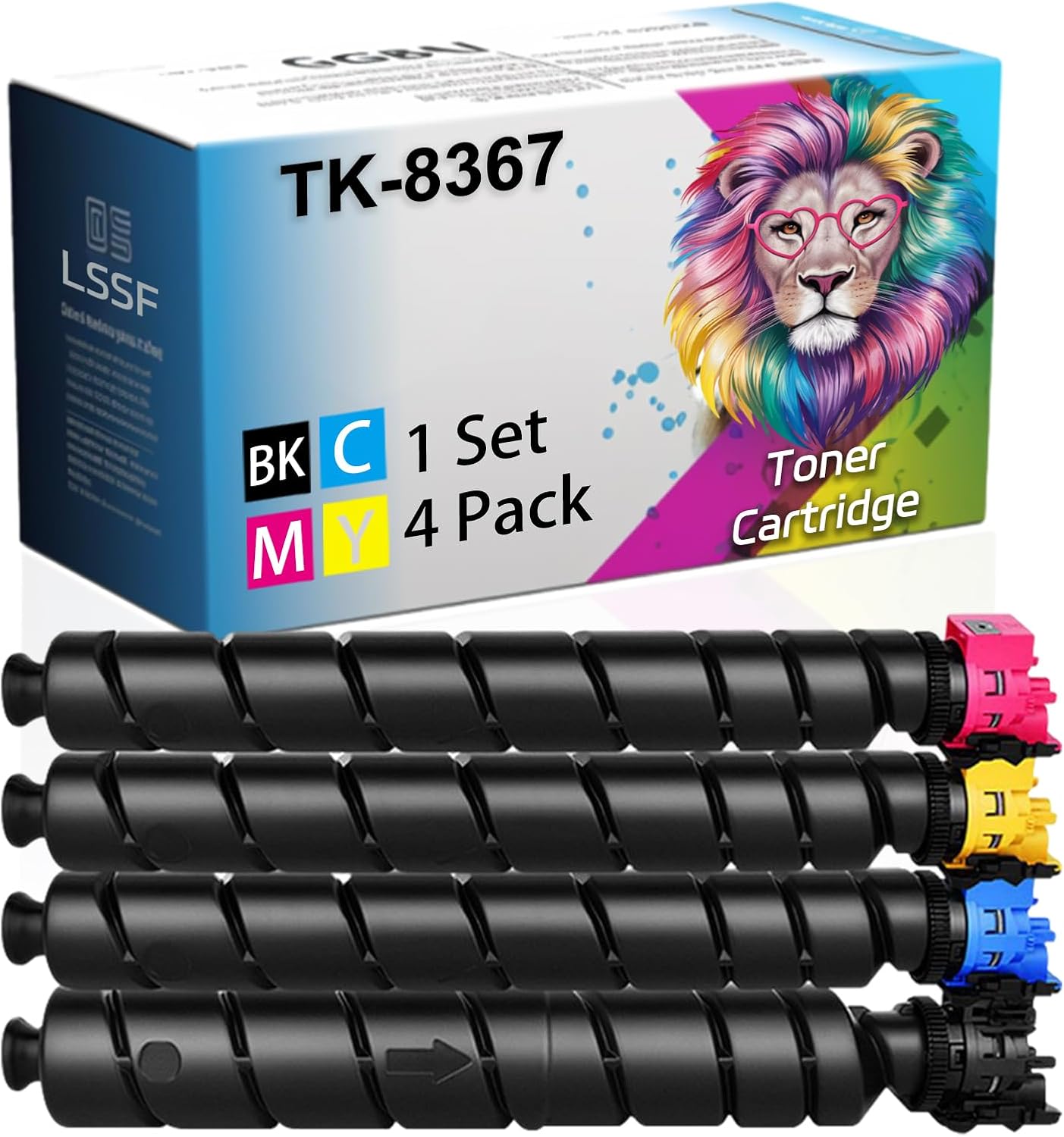 Amazon.com: LSSF Compatible for Kyocera TASKalfa 2554ci Printer, TK ...