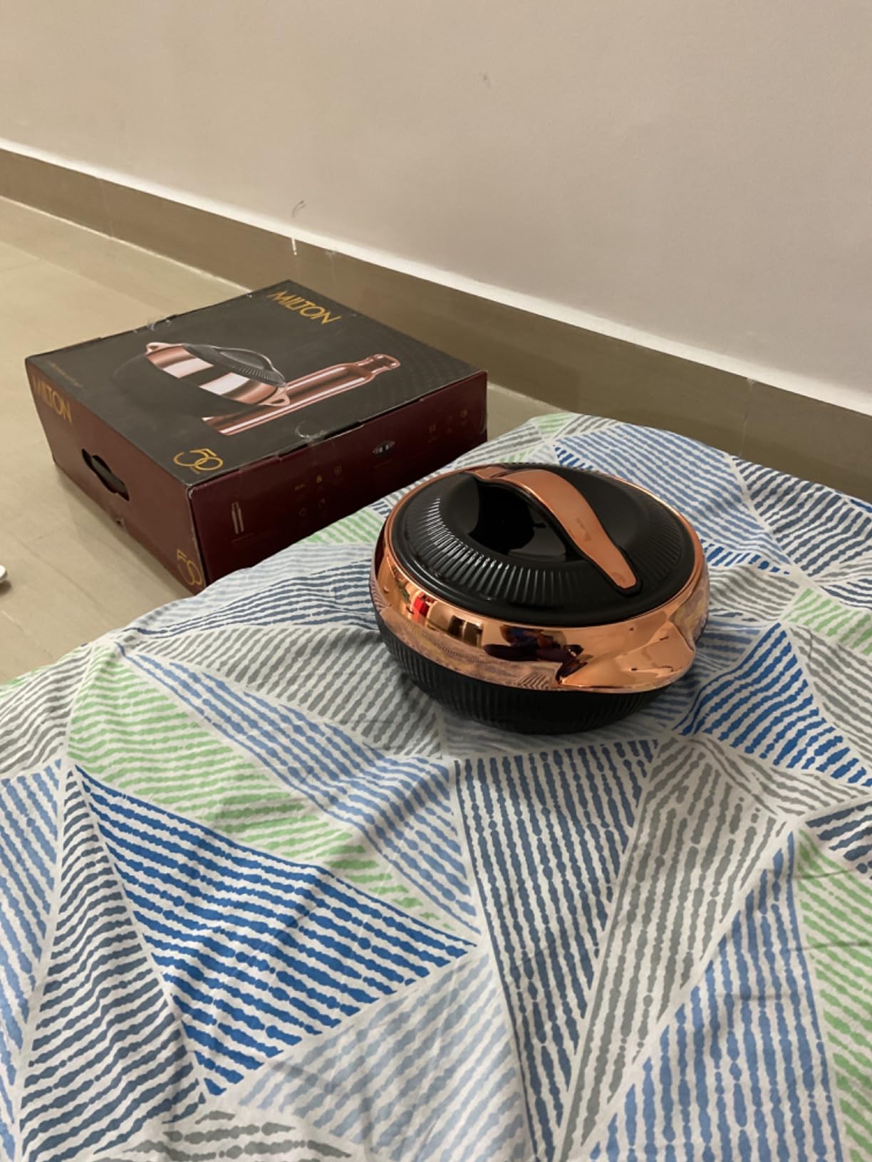 MILTON Expression Gift Set, Copperas 1000 Copper Bottle, 950 ml with ...