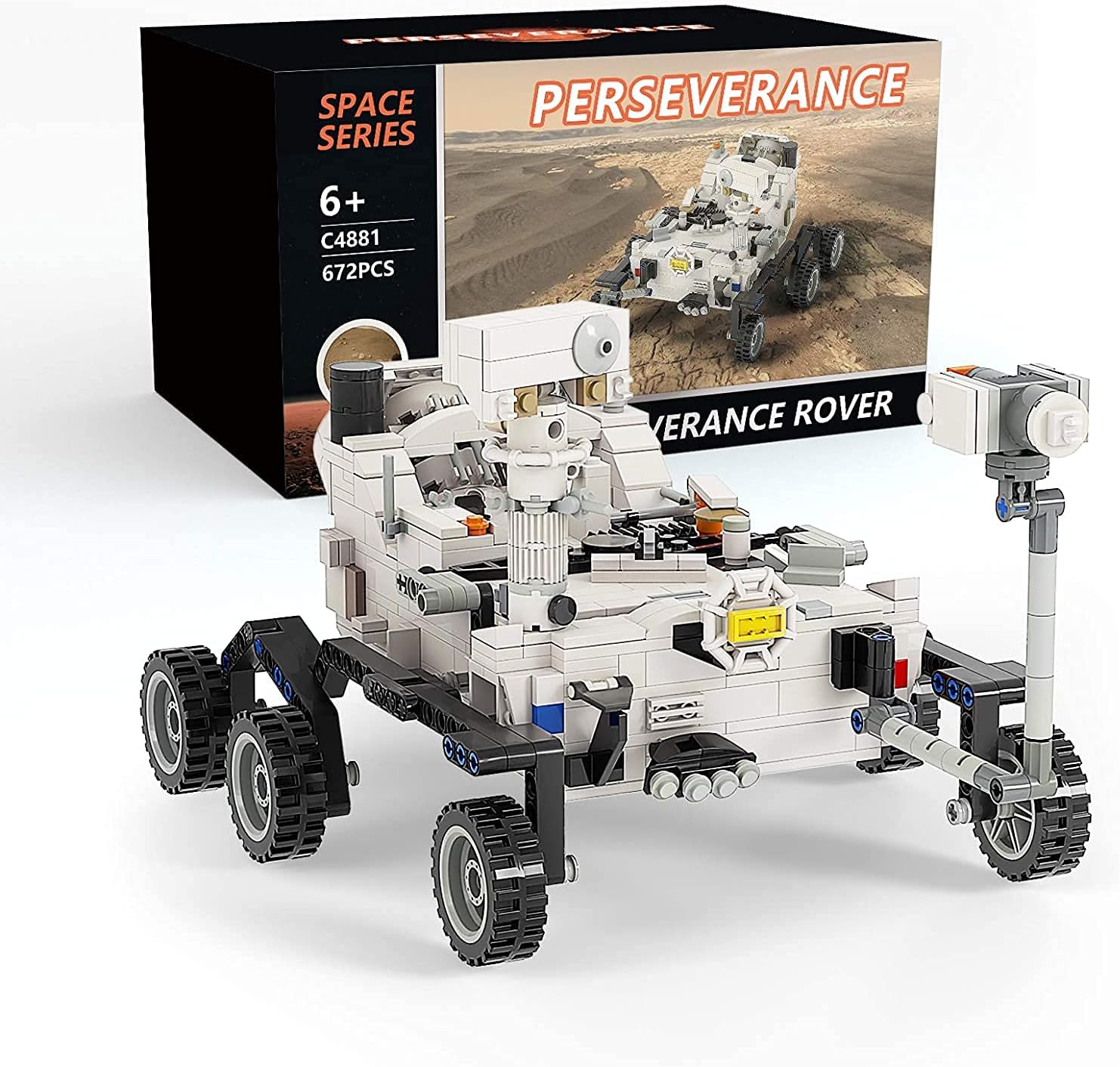 Millionspring Nasa Perseverance Mars Rover Building Kits Toys, Space ...