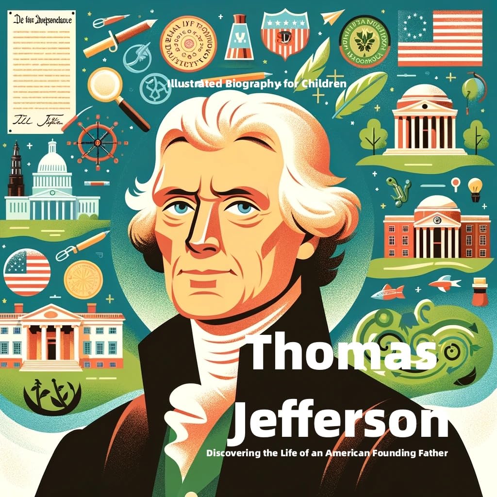 Thomas Jefferson: Illustrated Biography for Children: Discovering the ...