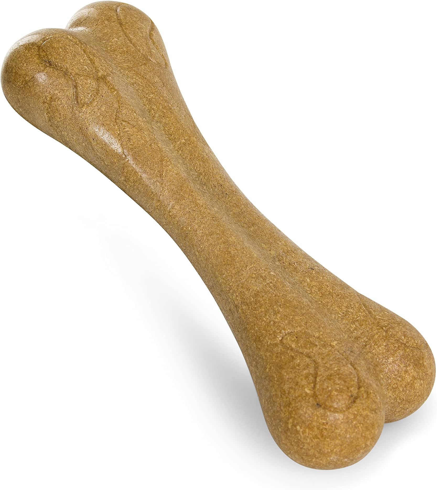 Rosewood Jolly Doggy Throw and Flash Rubber Bone Dog Toy,Grey, 13 cm ...