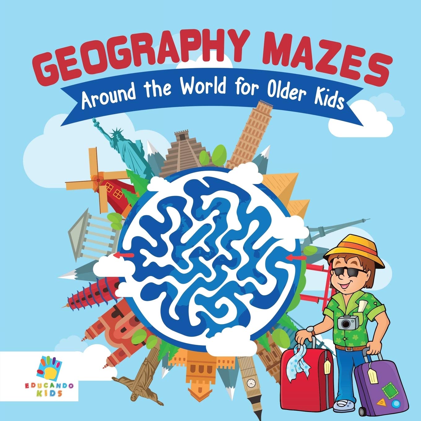 Geography Mazes Around the World for Older Kids: Educando Kids ...