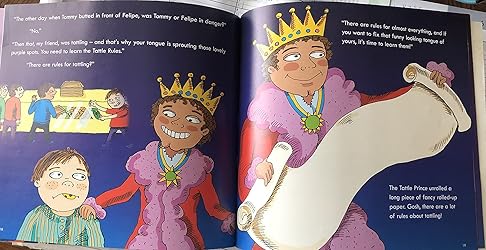 A Bad Case of Tattle Tongue: A Picture Book that Helps Kids Learn the ...