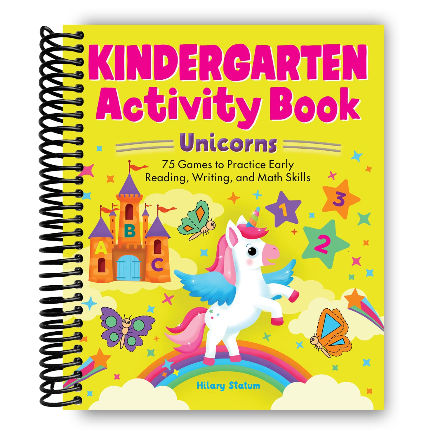 Kindergarten Activity Book Unicorns: 75 Games to Practice Early Reading ...