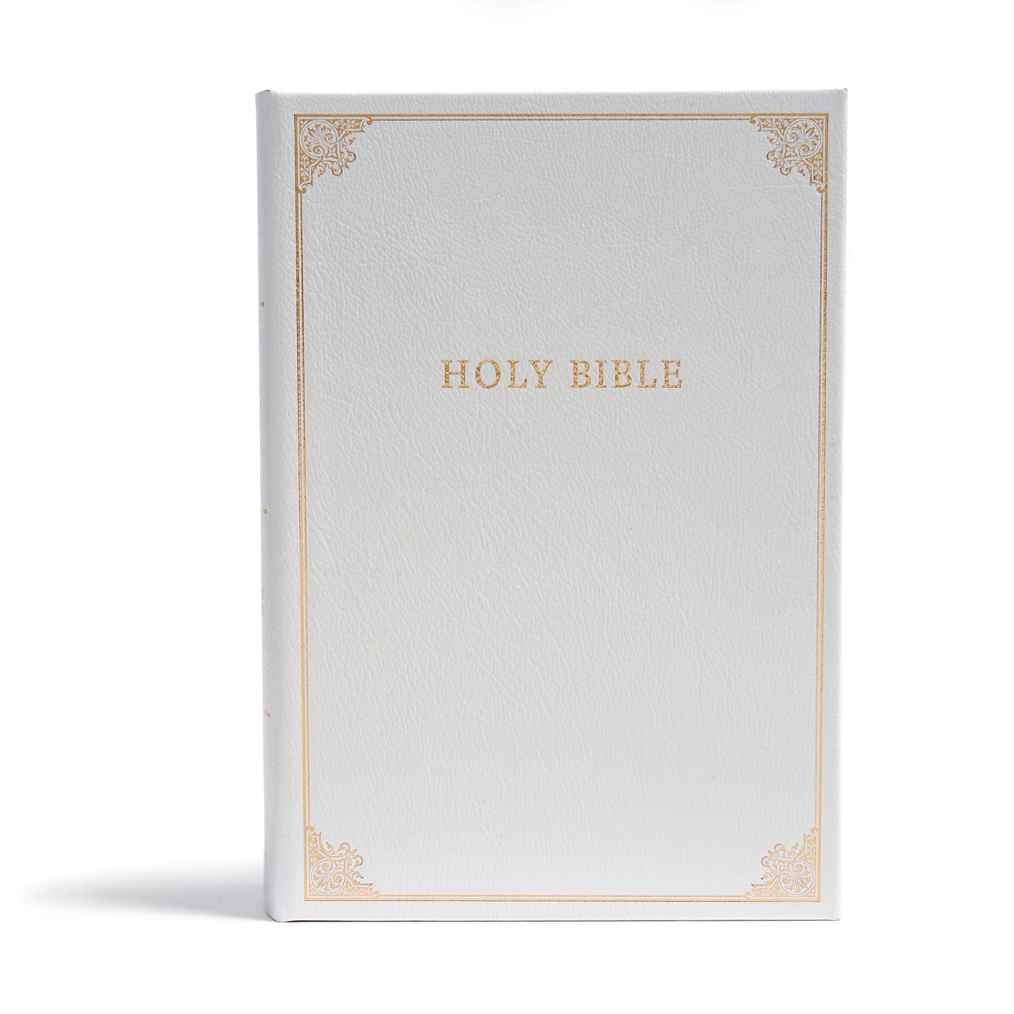 Snapklik.com : CSB Family Bible, White Bonded Leather Over Board: Holy ...