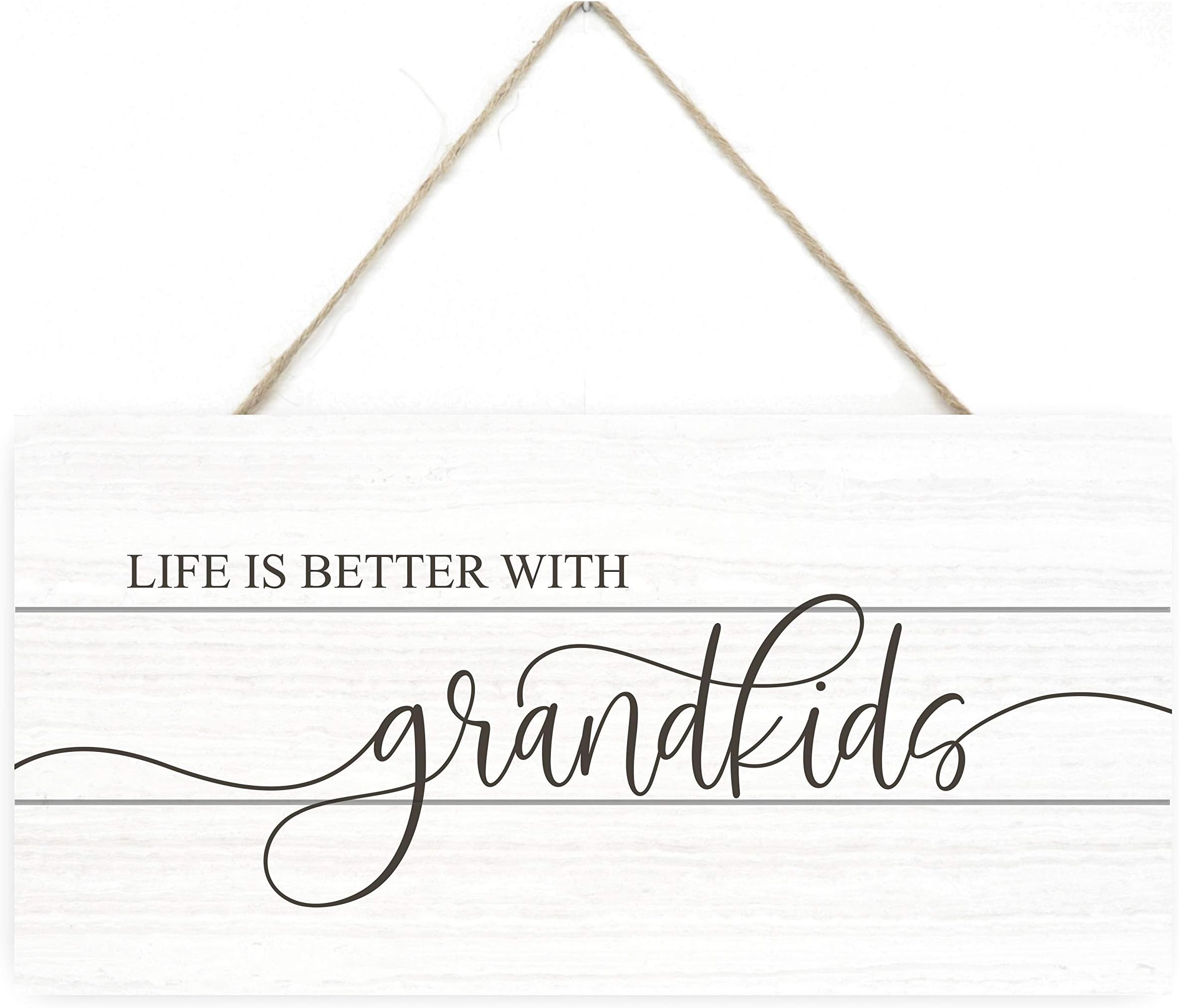 Amazon.com : WIPBLAK Wood Sign, Grandchildren are God's Greatest ...