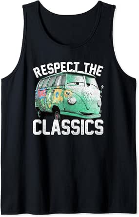 Disney Pixar Cars Fillmore Respect Classics Tank Top : Amazon.com.au ...
