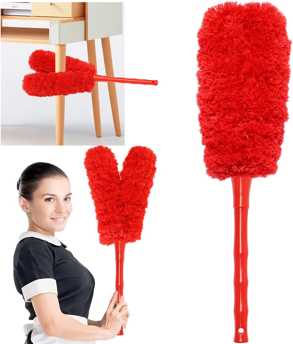 Amazon.com: 16 inch Microfiber Feather Duster, Big Microfiber Duster ...
