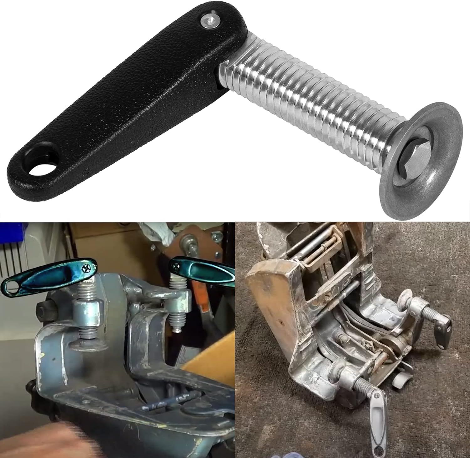 Amazon.com: JIAD 433675 0433675 Boat Motor Handle Transom Clamp Screw ...