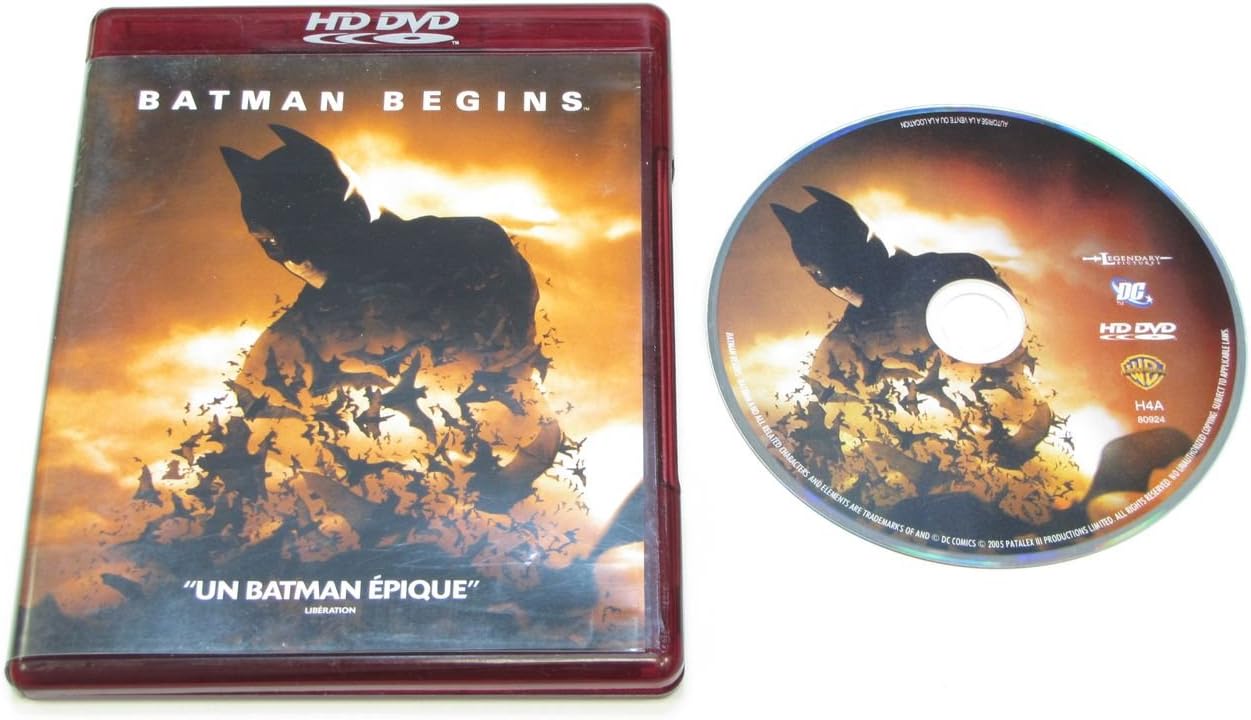 Batman Begins [HD DVD]: Amazon.co.uk: Hauer Rutge: DVD & Blu-ray