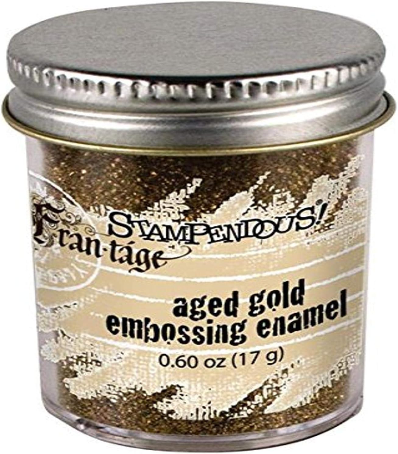 Amazon.com: Stampendous Aged Embossing Enamel, 0.65-Ounce, Gold