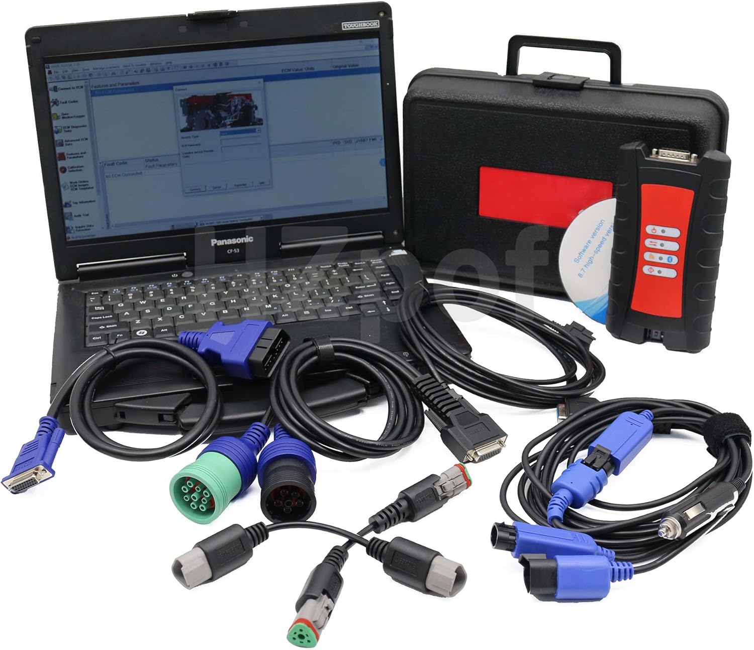 Amazon.com: for Cummins Inline 7 Data Link Adapter Truck Diagnostic ...