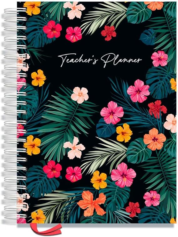 Teacher Planner 2025-2026 A4 size by Pirongs | 6 Lesson Planner for ...
