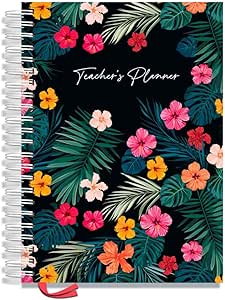 Teacher Planner 2025-2026 A4 size by Pirongs | 6 Lesson Planner for ...