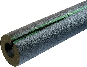 1 Pc 3/4 Inch 6 Feet Long Foam Self-Seal Pipe Insulation Foam Pipe ...