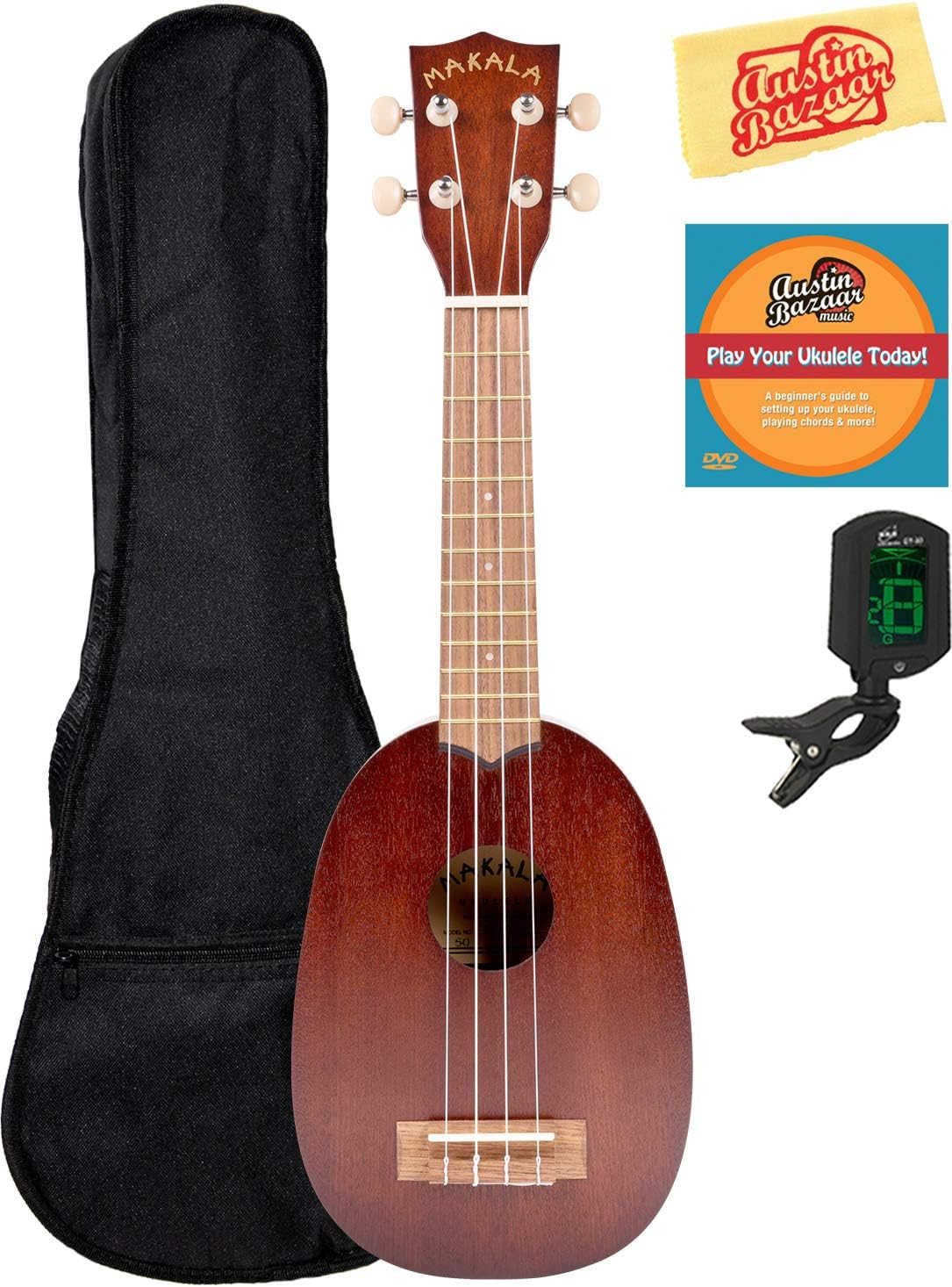 Amazon.com: Kala Kiwi Styled Soprano Ukulele : Musical Instruments