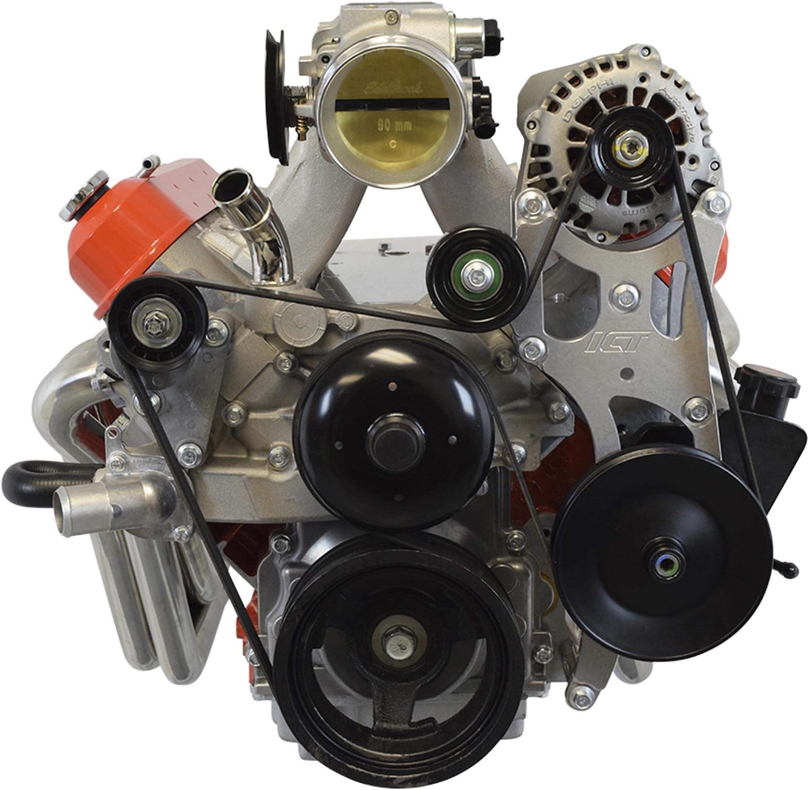 Amazon.com: ICT Billet LS Truck Passenger Side Mount A/C Compressor ...