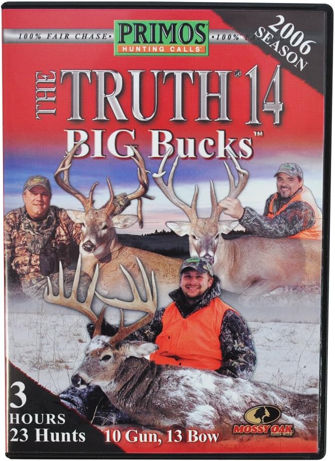 Primos Truth 14 Big Bucks DVD, Calls & Lures - Amazon Canada