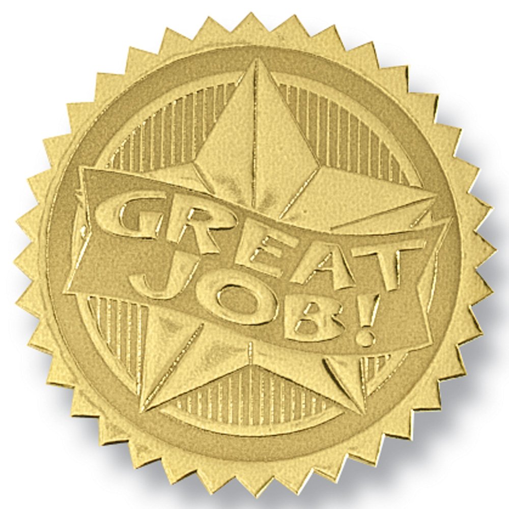 Great Job Certificate