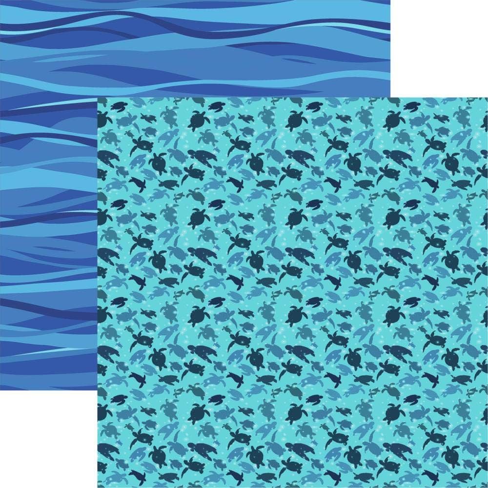Amazon.com: Turt-ly - Turtle Sea Life 12x12 Scrapbook Papers - 5 Sheets