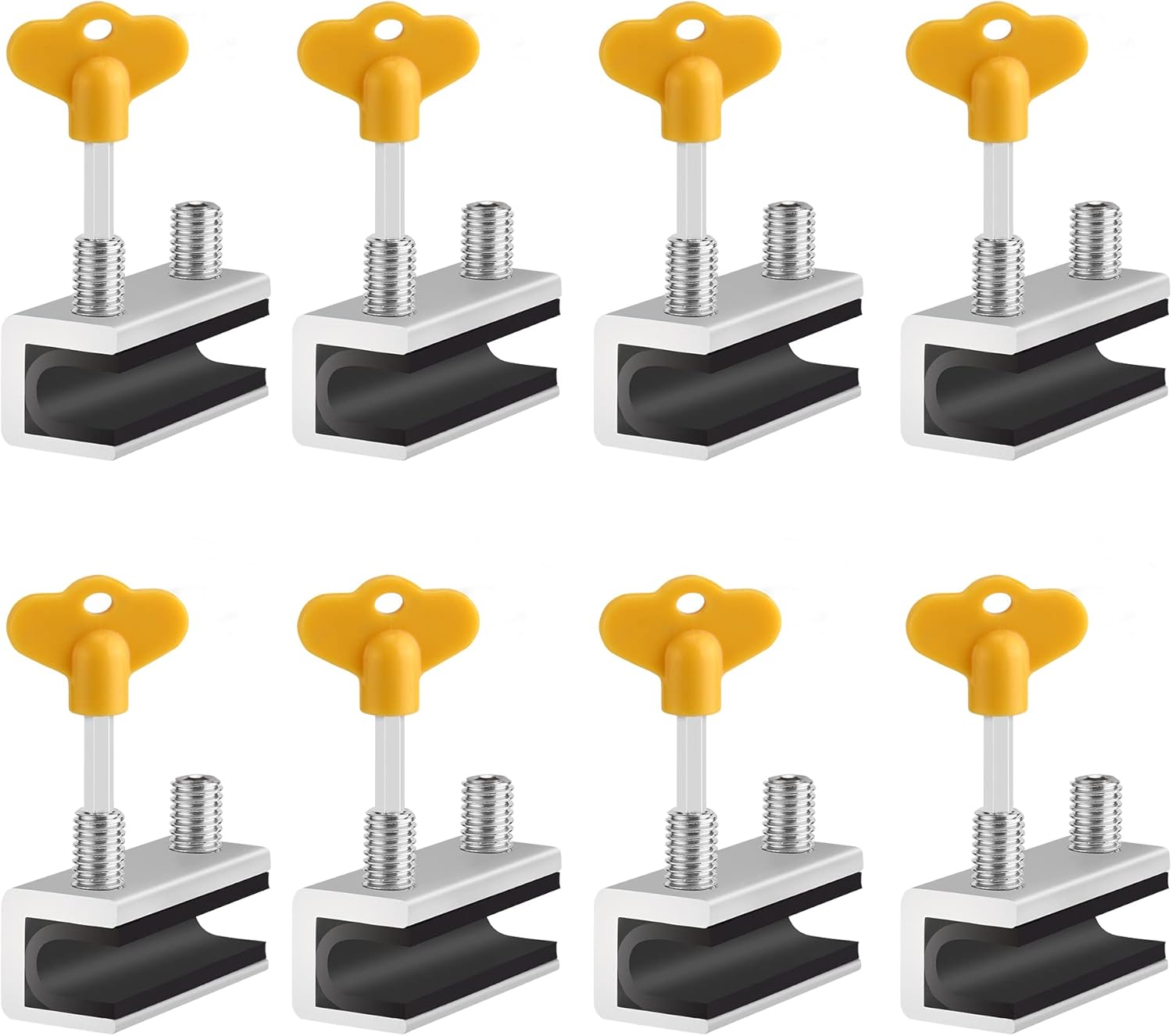 Window Locks, 8 Sets Sliding Security Window Lock with Key for Vertical ...