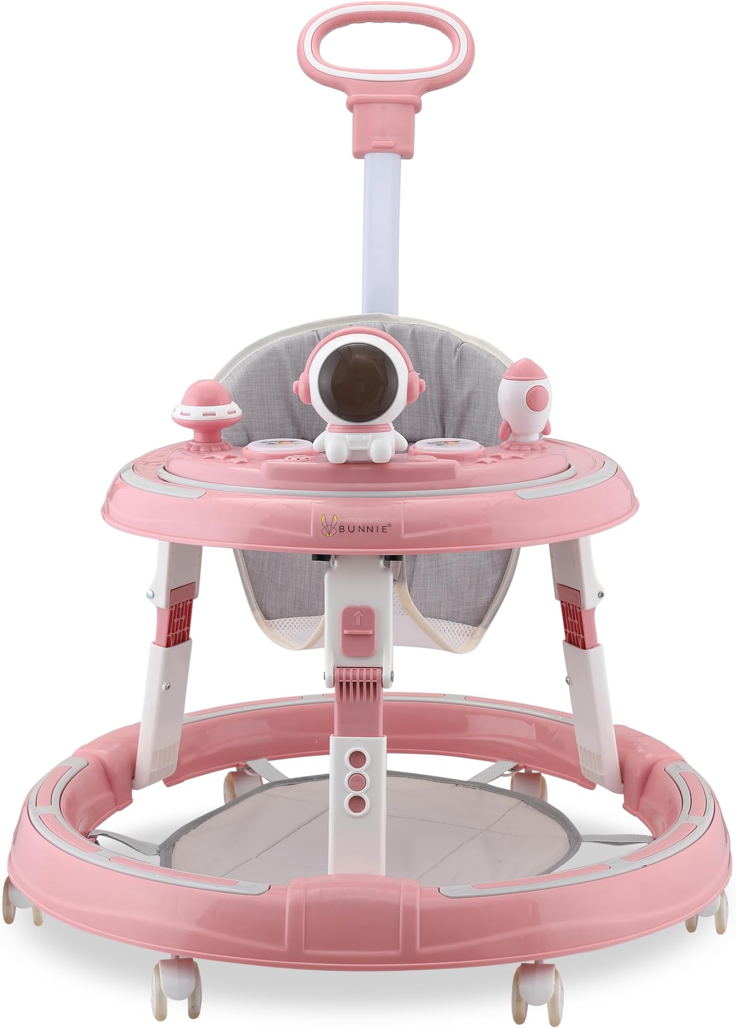 Buy BUMTUM Baby Walker for 6 to 48 Months with Parent Handle Rod ...