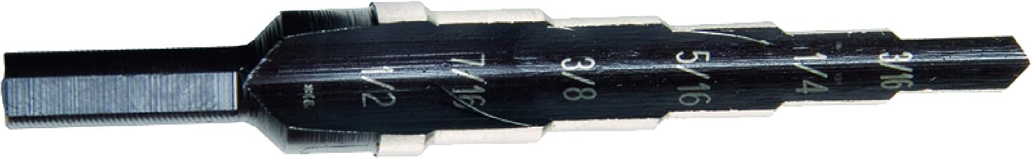 Irwin Tools Unibit #3 1/4-Inch to 3/4-Inch Step-Drill Bit, 3/8-Inch ...