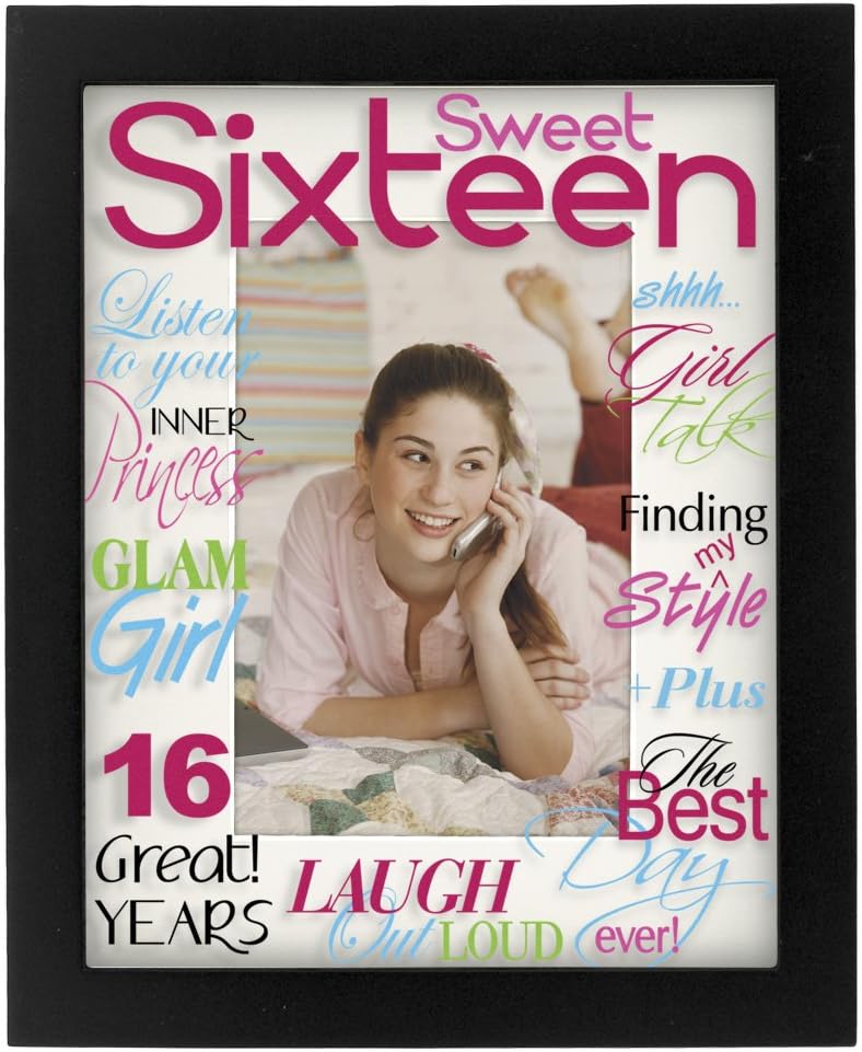 Amazon.com - Malden International Designs Sentiments "Sweet 16 ...