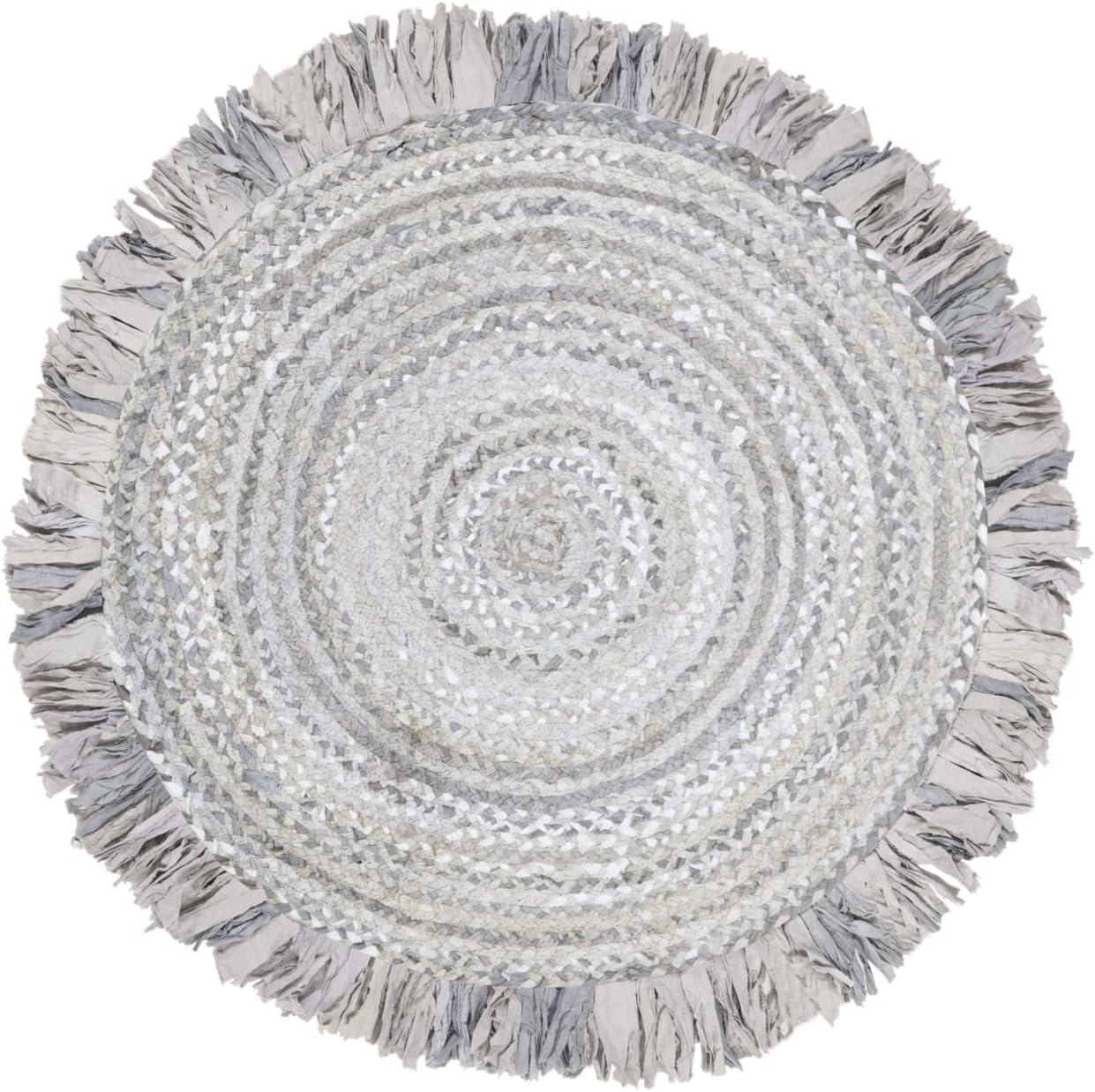 Amazon.com: Safavieh Braided Collection Area Rug - 3' x 5' Oval, Light ...