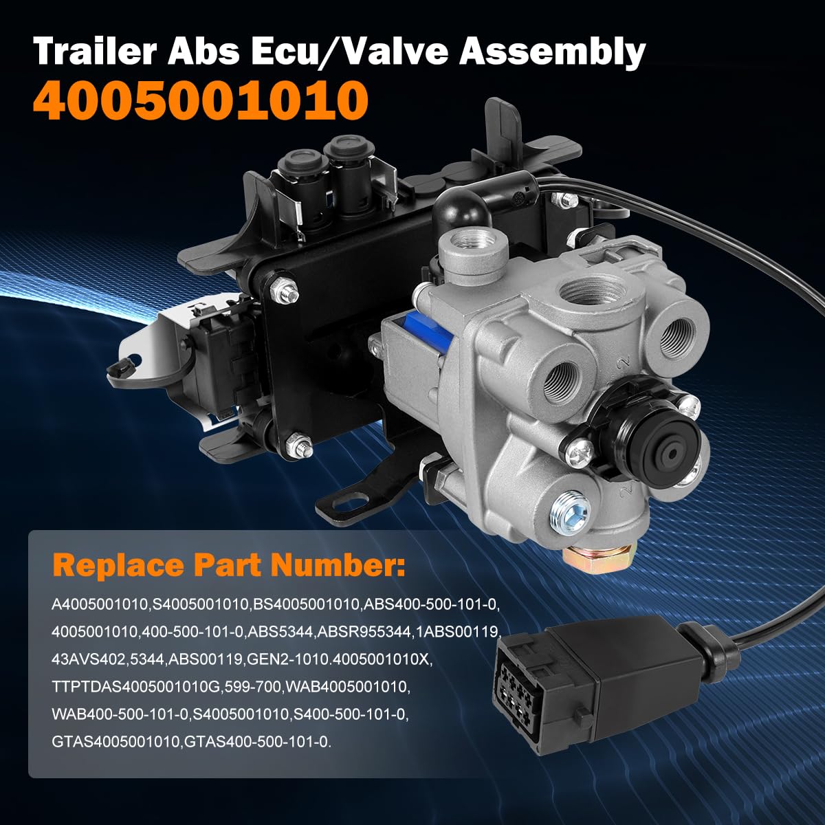 Temperature Regulating Valve ABS Modulator Valve Assembly 4005001010 ...