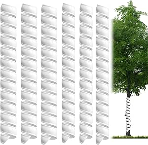 Amazon.com : Spiral Tree Guard, 6 PCS Tree Bark Protector Tube Wraps 2 ...