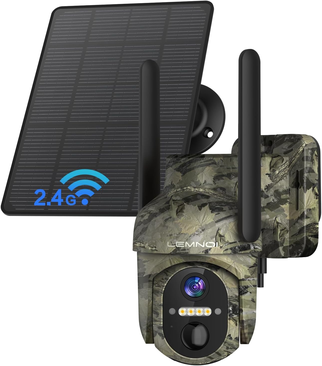 Anlapus 1080p Caméra de Surveillance Batterie Rechargeable Caméra IP ...