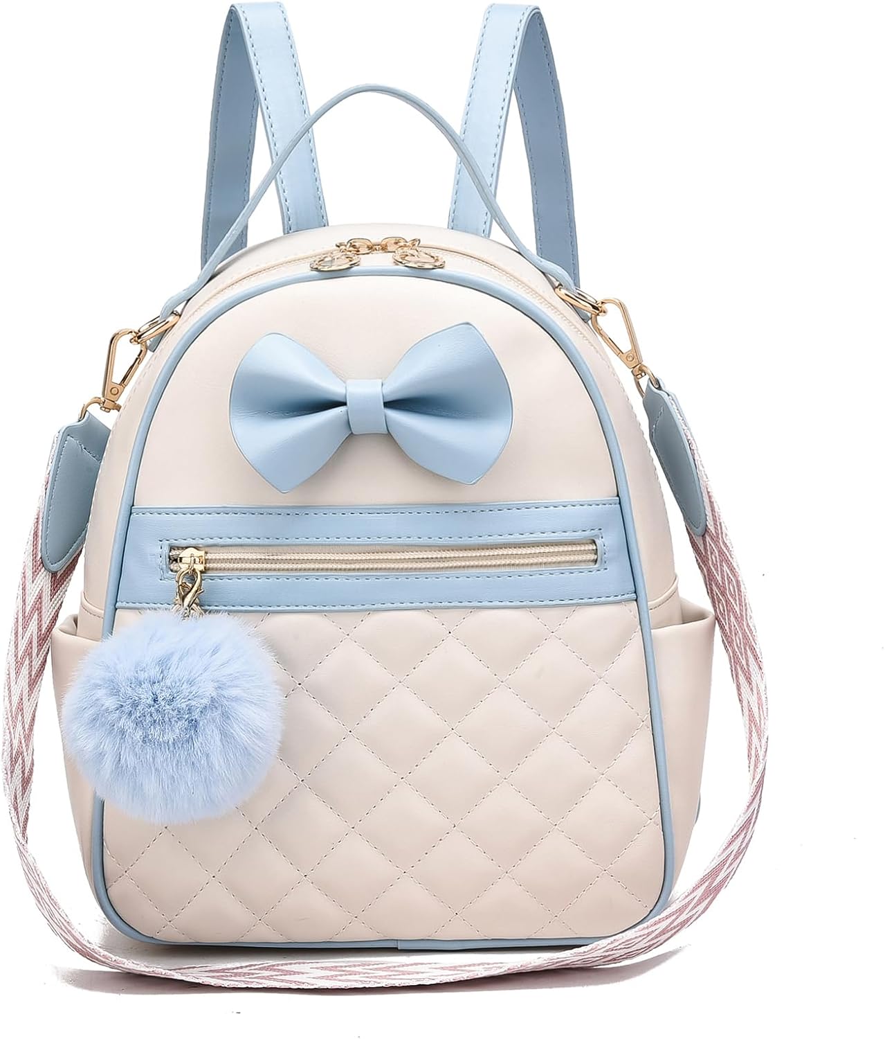 Amazon.com | I IHAYNER Cute Small Backpack Purse with Bow Mini Backpack ...