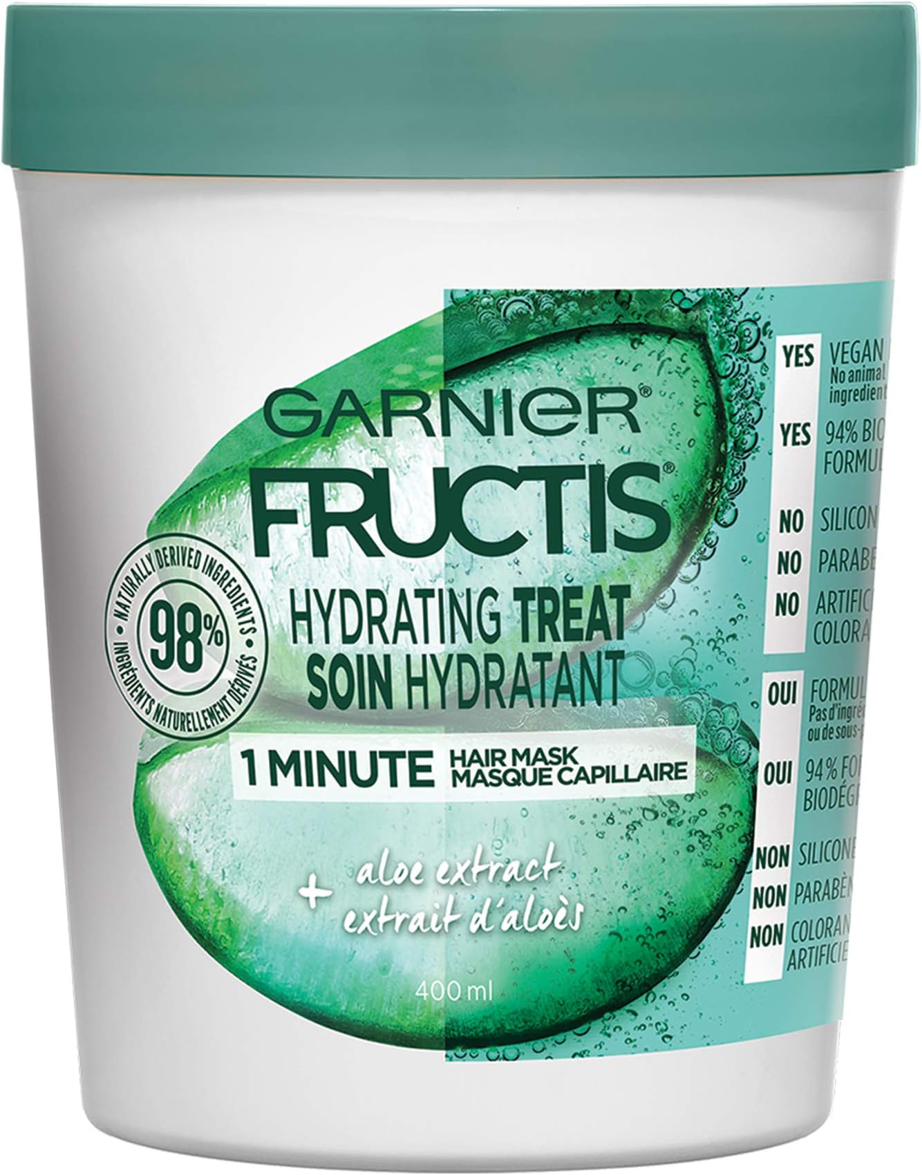 Amazon.com: Garnier Fructis Nourishing Banana Hair Food, 3-in-1 Mask ...