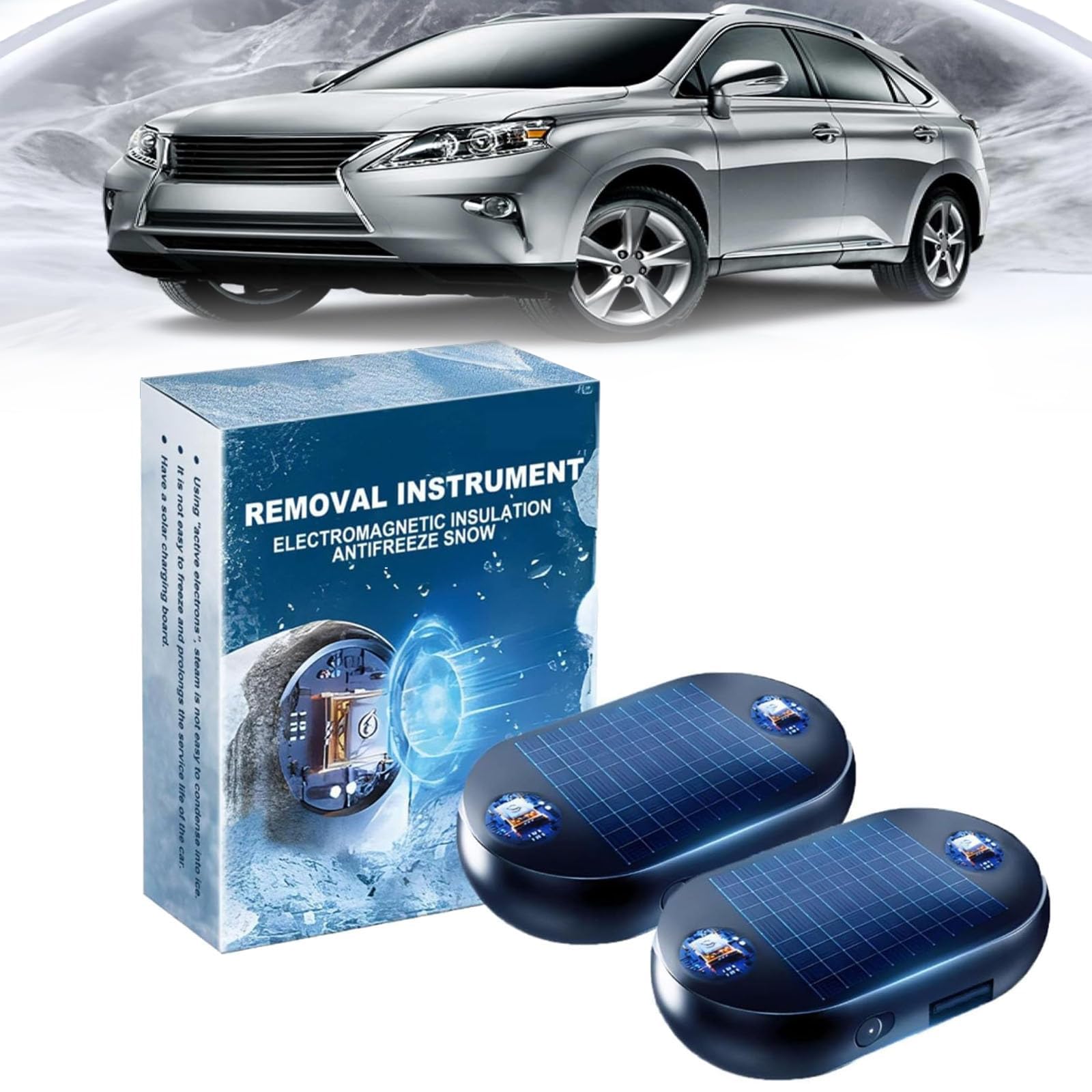 Amazon.com: WUUJIPAI Electromagnetic Snow Removal, Anti-Freeze ...