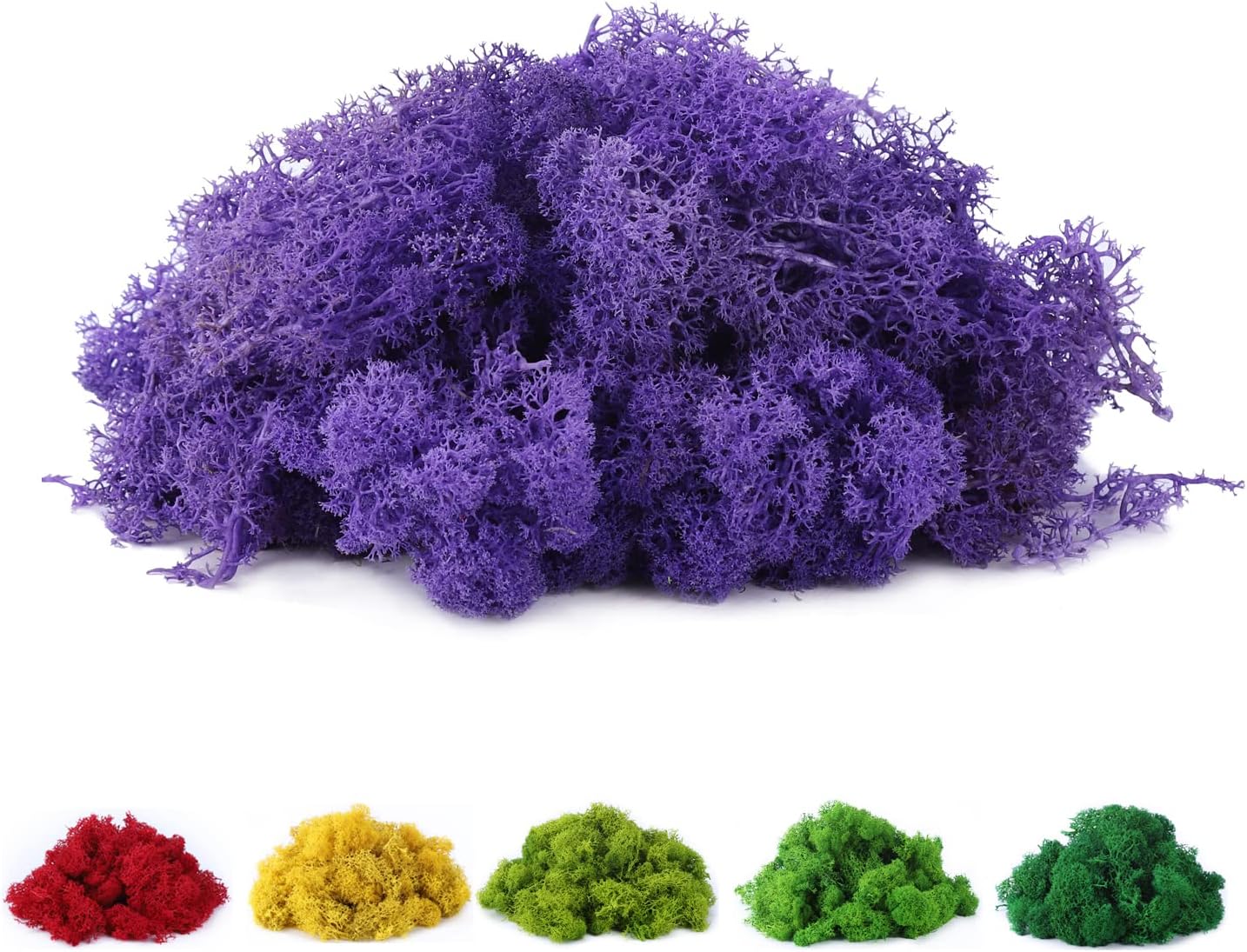 Amazon.com: SuperMoss (25160) Reindeer Moss Preserved, Azure, 2oz Bag ...