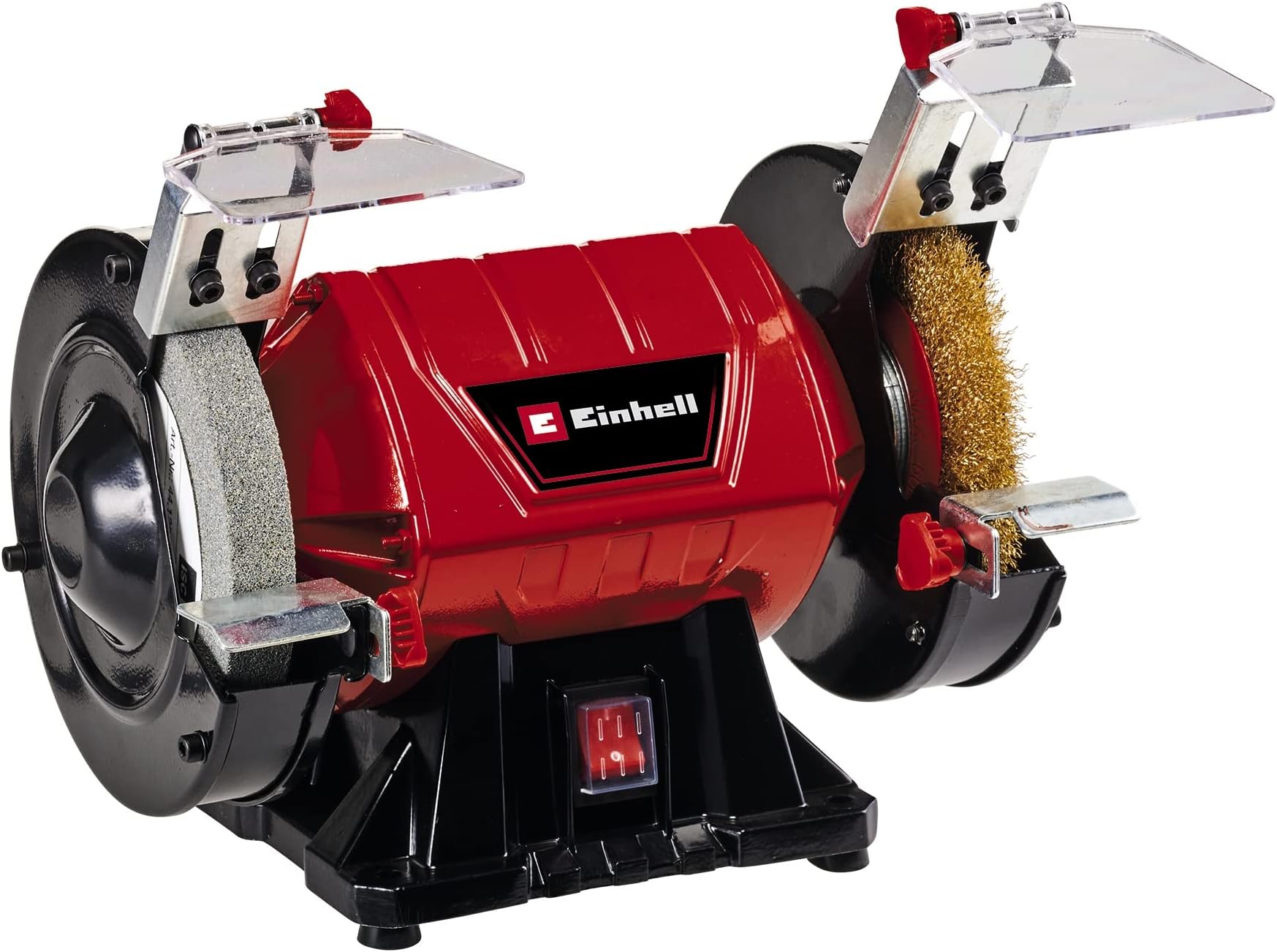 Einhell 150mm Dual Bench Grinder Polisher - 350W, 2980 RPM, 16mm Wide ...