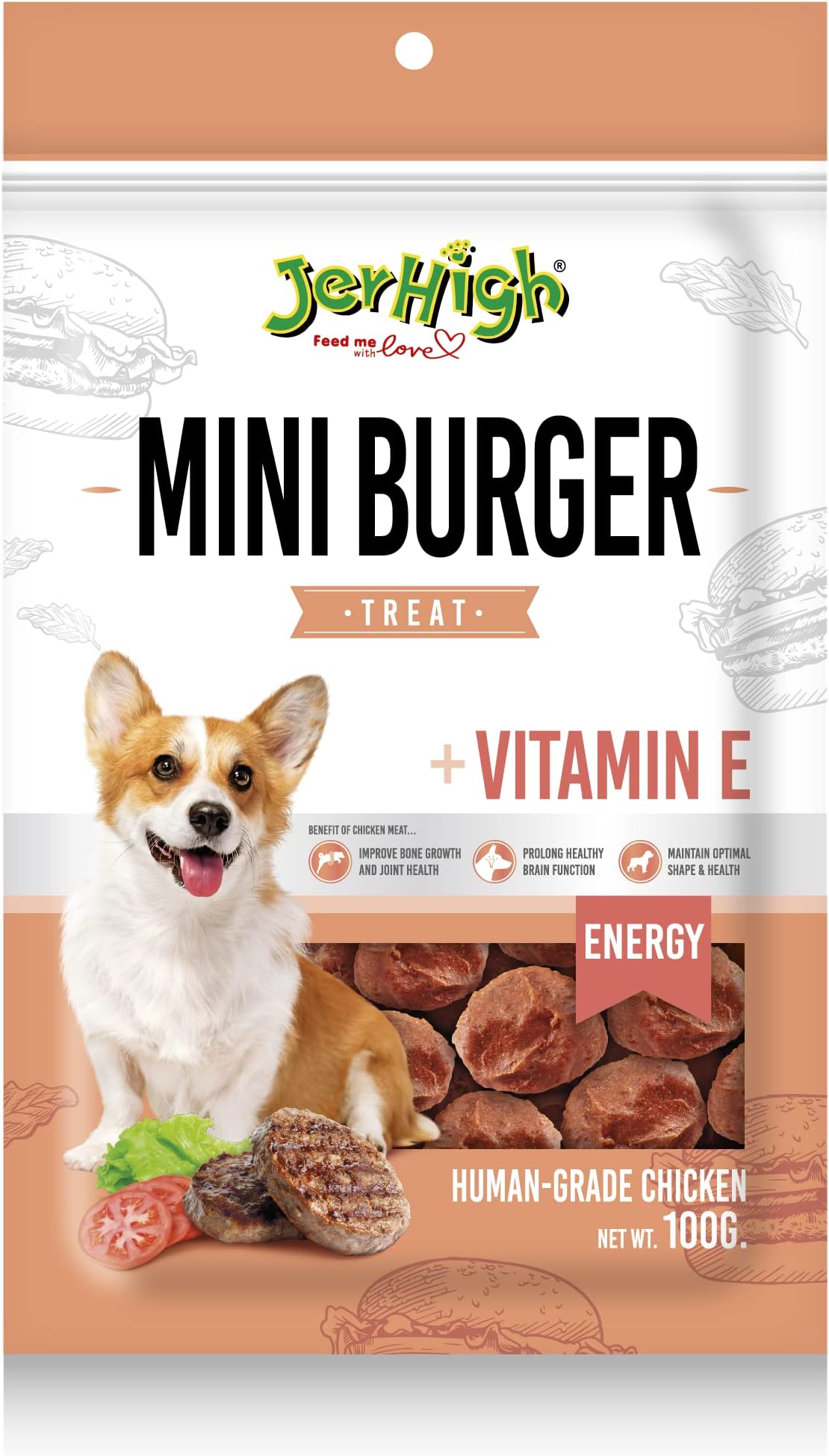 Jerhigh Duck Stick Dog Treats Made with Real Duck (Energy), 70 g ...
