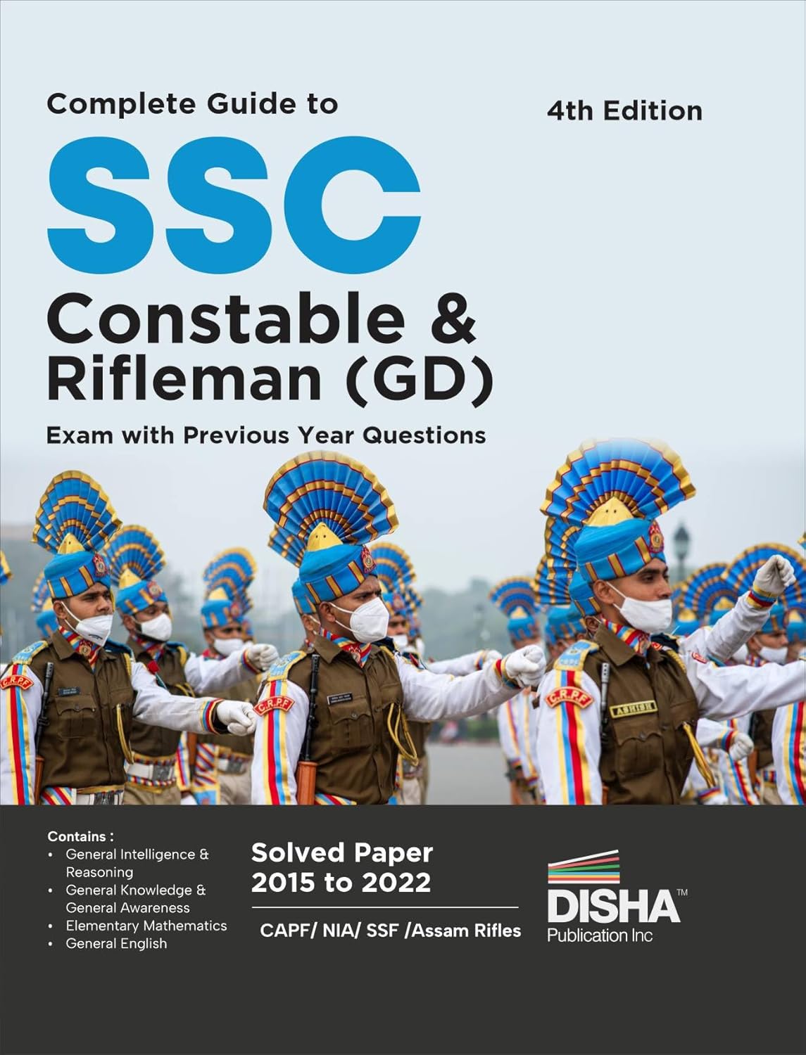 Buy Disha Complete Guide to SSC Constable & Rifleman (GD) Exam with ...