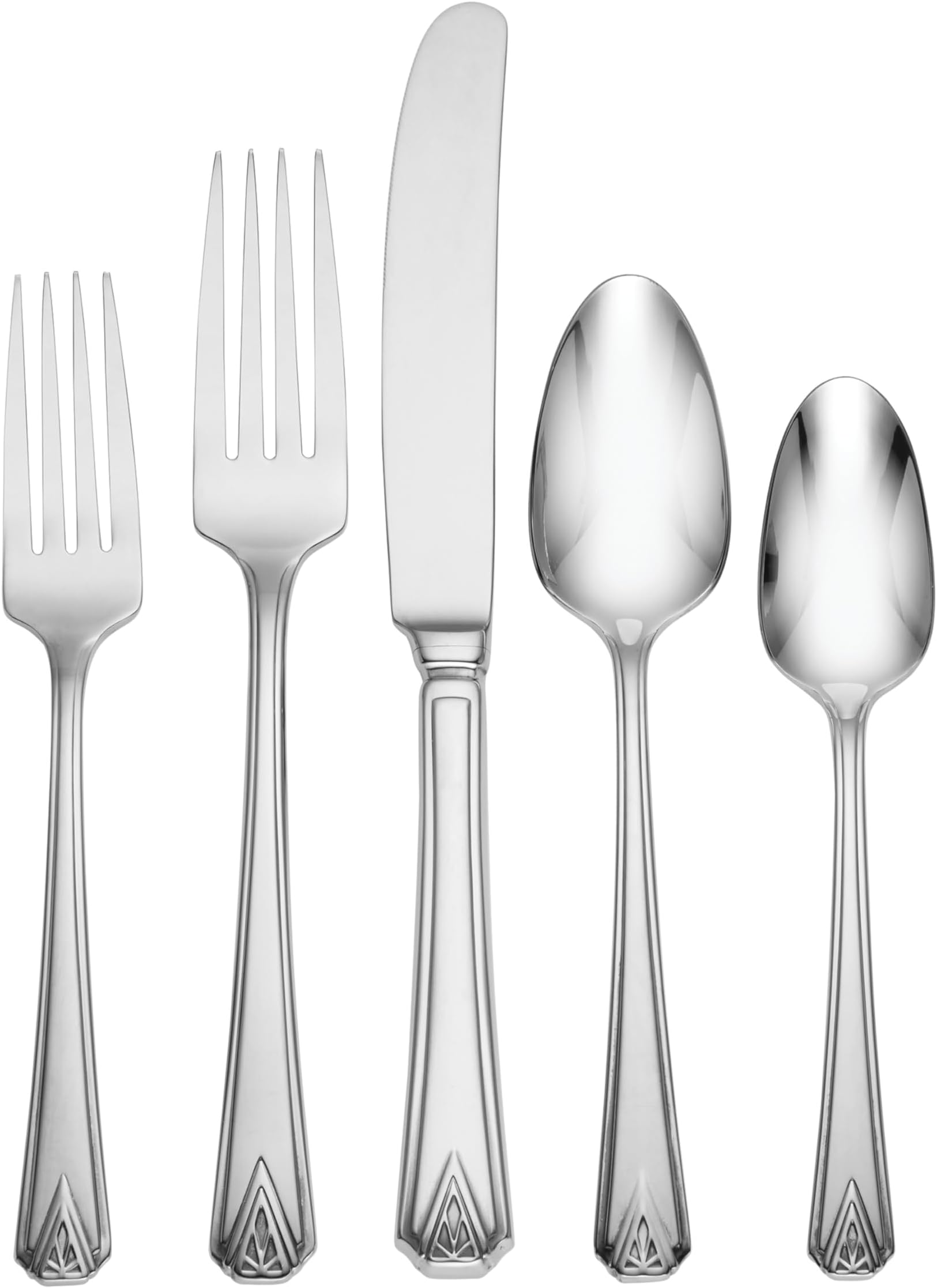 Amazon.com: Oneida Deauville 45 Piece Fine Flatware Set, Service for 8 ...
