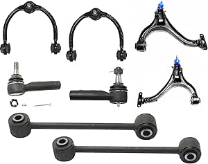 Amazon.com: Garage-Pro 8-pc Front Suspension Kit w/Control Arms, Sway ...