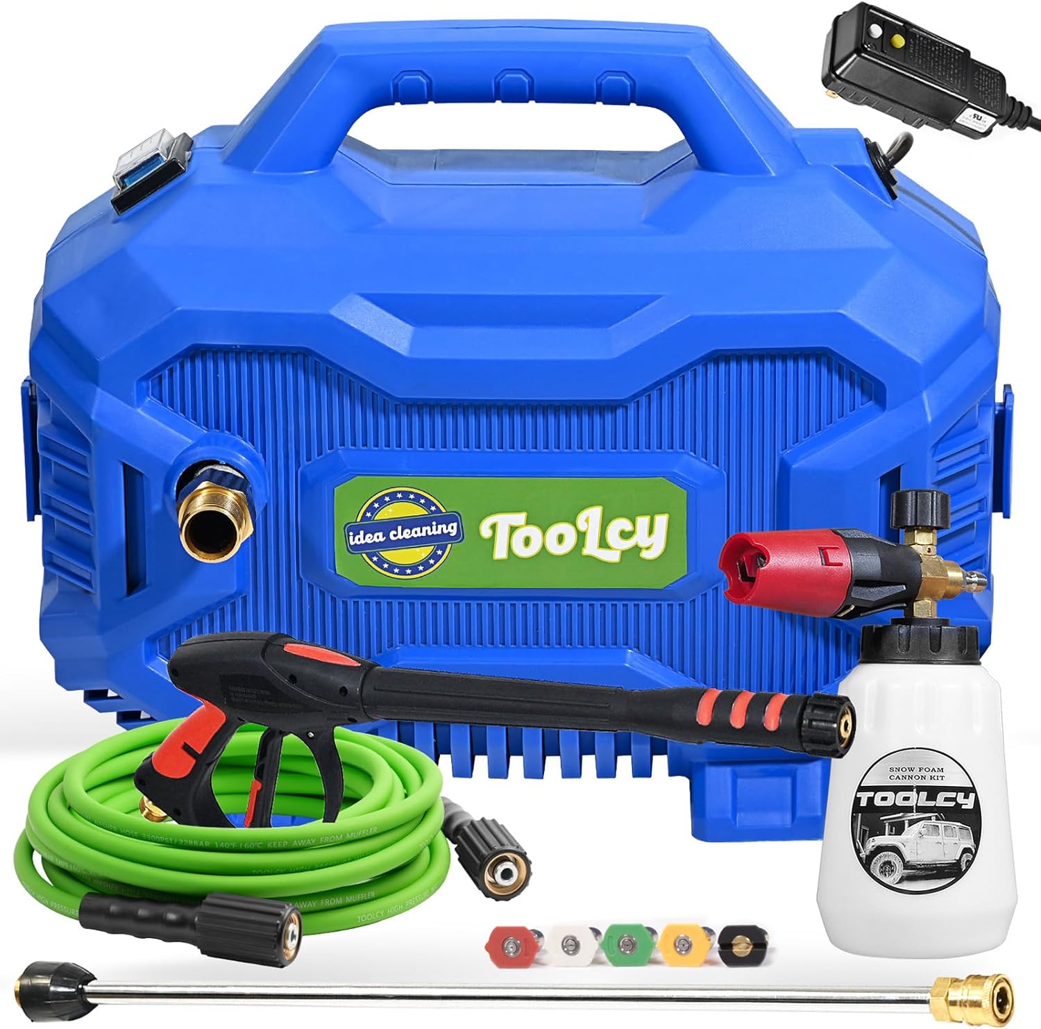 Amazon.com : TOOLCY Compact Electric Pressure Washer ProSpec, MAX 2335 ...