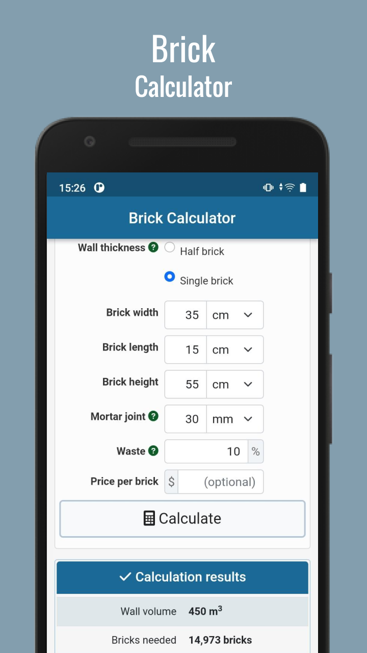 Brick Calculator - App on Amazon Appstore