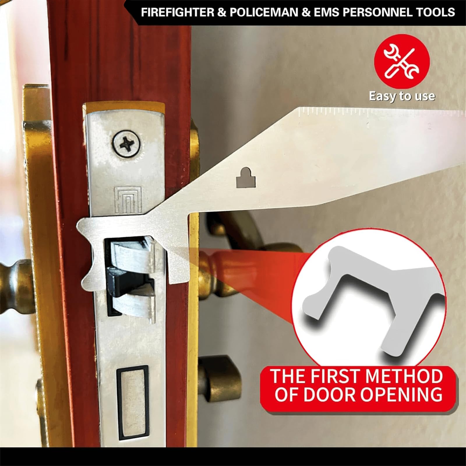 Pocket Tool Warehouse Lock Pick Multi-Purpose Lever Tool Stainless ...