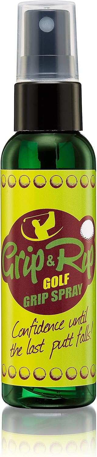 Grip & Rip Golf Grip Spray | Combat Sweat on Your Golf Grips | Firm ...