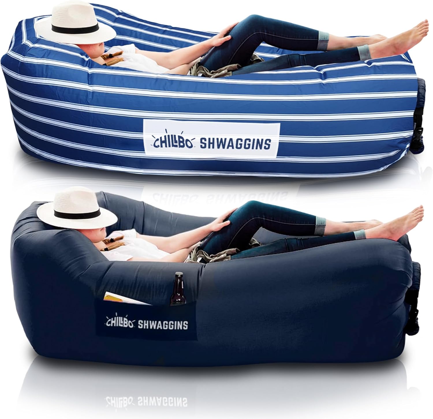 Amazon.com : Chillbo Shwaggins Inflatable Couch Bundle – Cool ...